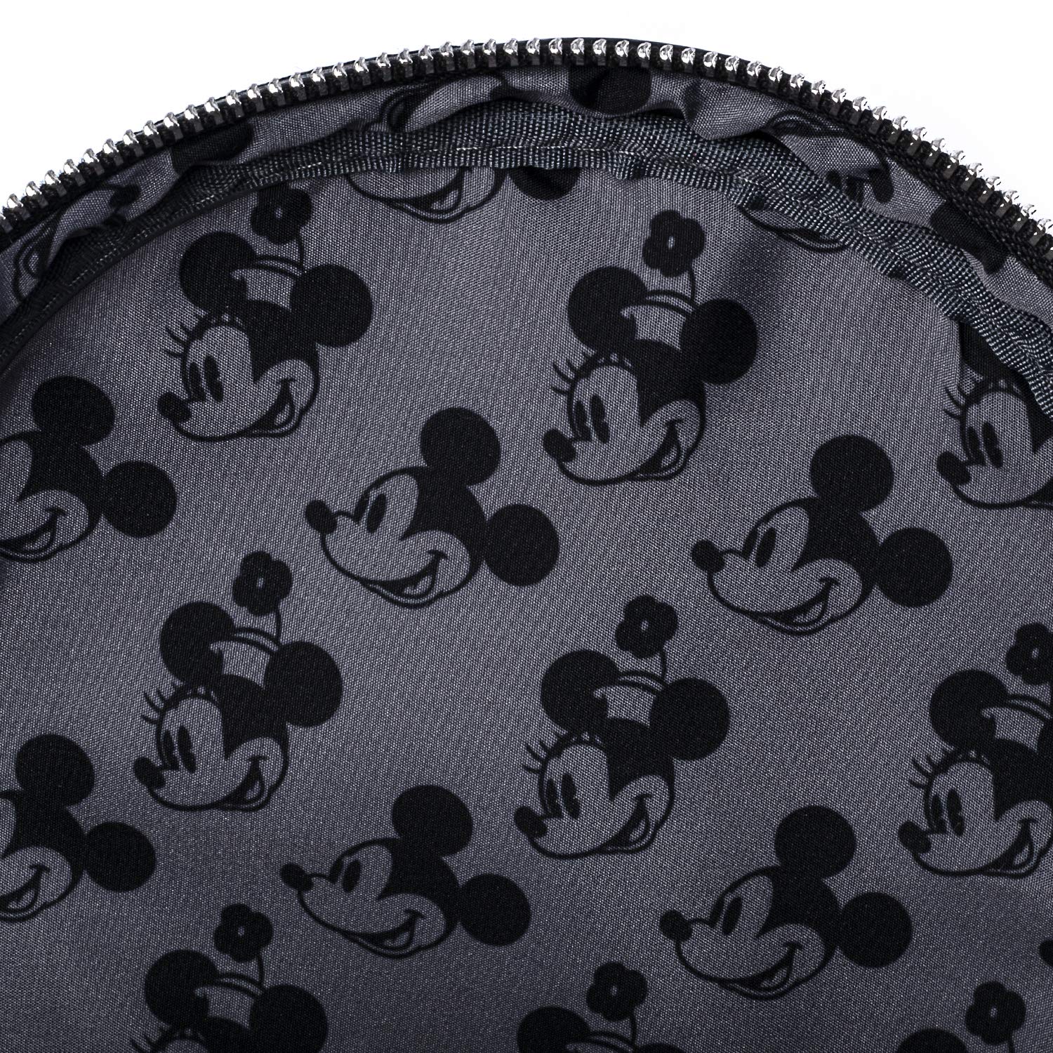 Loungefly Disney Mickey and Minnie Mouse AOP Womens Double Strap Shoulder Bag Purse