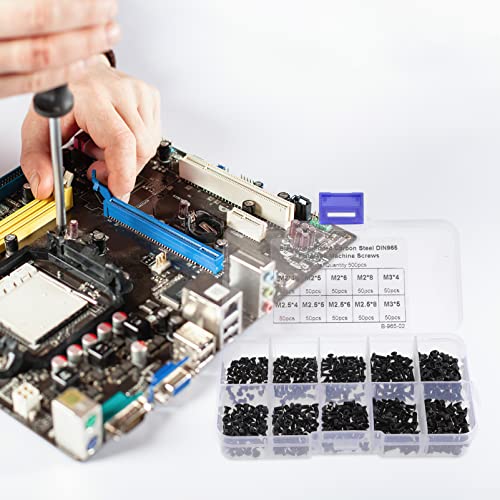 SOLUSTRE Laptops SSD Laptop 1 Set Computer Screw Countersunk Flat Head Machine Screw Self- Tapping Screw Laptop Laptop Computer Laptop Computer Laptop Computer Laptop Computer Laptop Computer