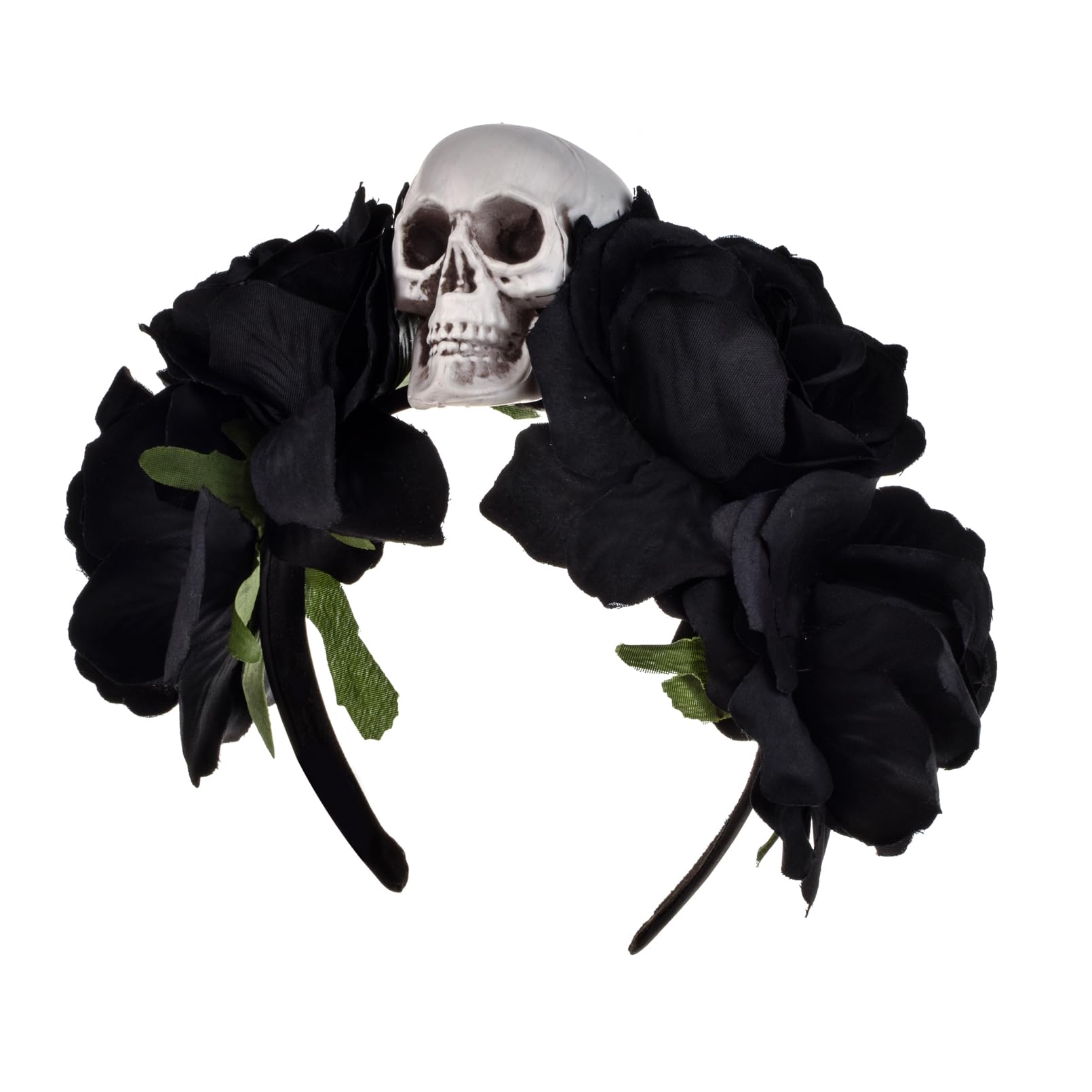 June Bloomy Day of the Dead Headpiece Frida Costume Mexican Floral Crown Rose Headband