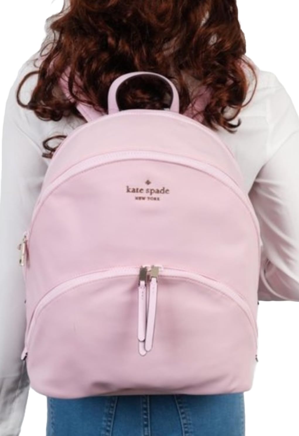 Kate Spade Large Karrisa Nylon Backpack, Serendipity Pink