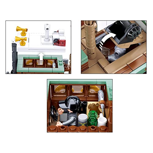 Sluban MODELBRICKS-Fishing-Boat 610pcs