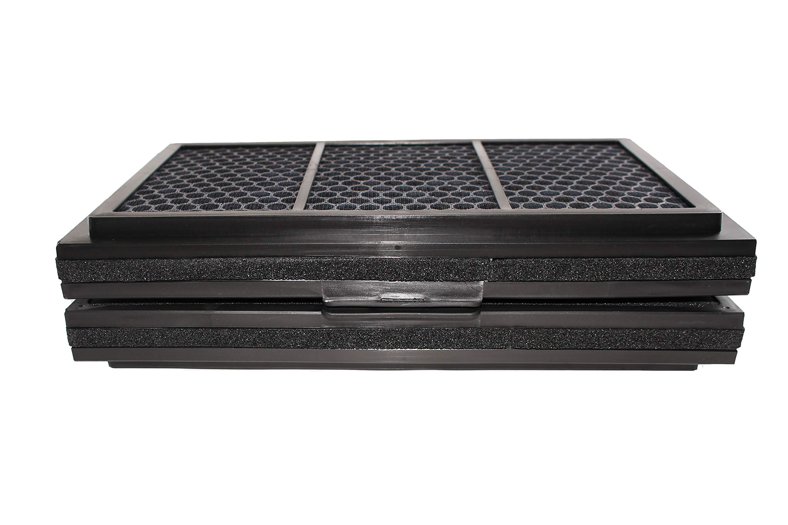 LifeSupplyUSA Activated Carbon Folding Filter Compatible with Blueair Pro M, Pro L, Pro XL Air Purifiers