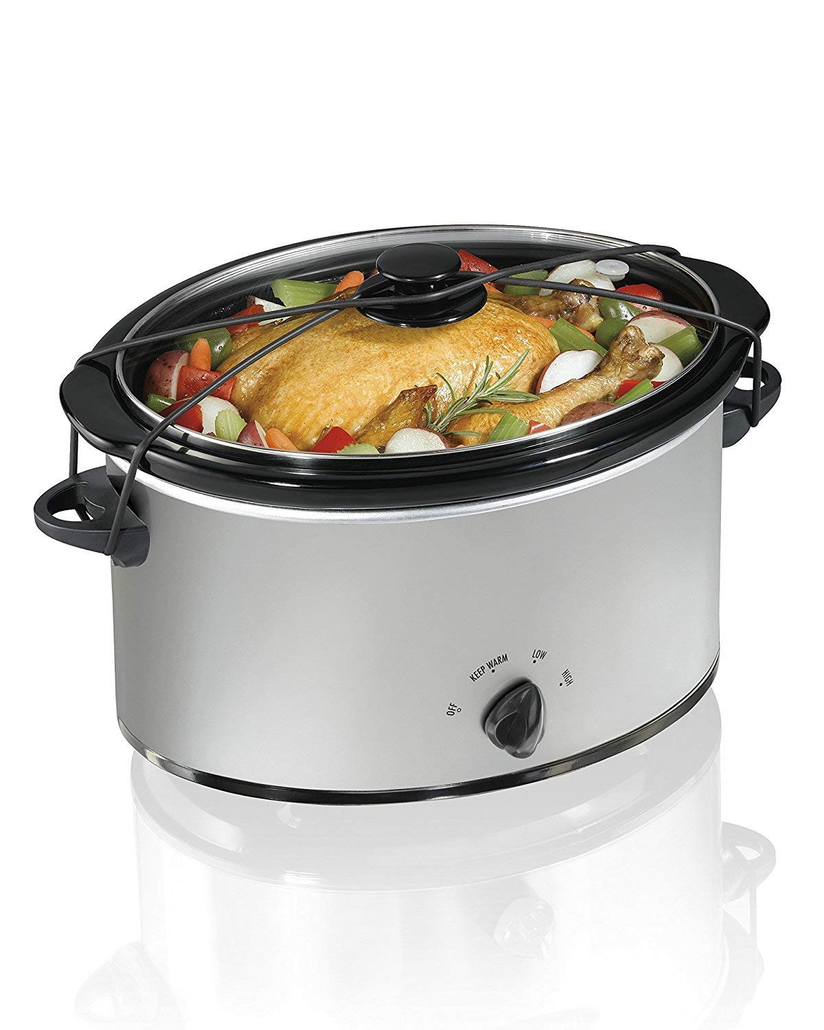 New Black Lid Latch Strap Rubber Band For 6,7,8 quart Hamilton Beach Crock pot slow cooker WHT