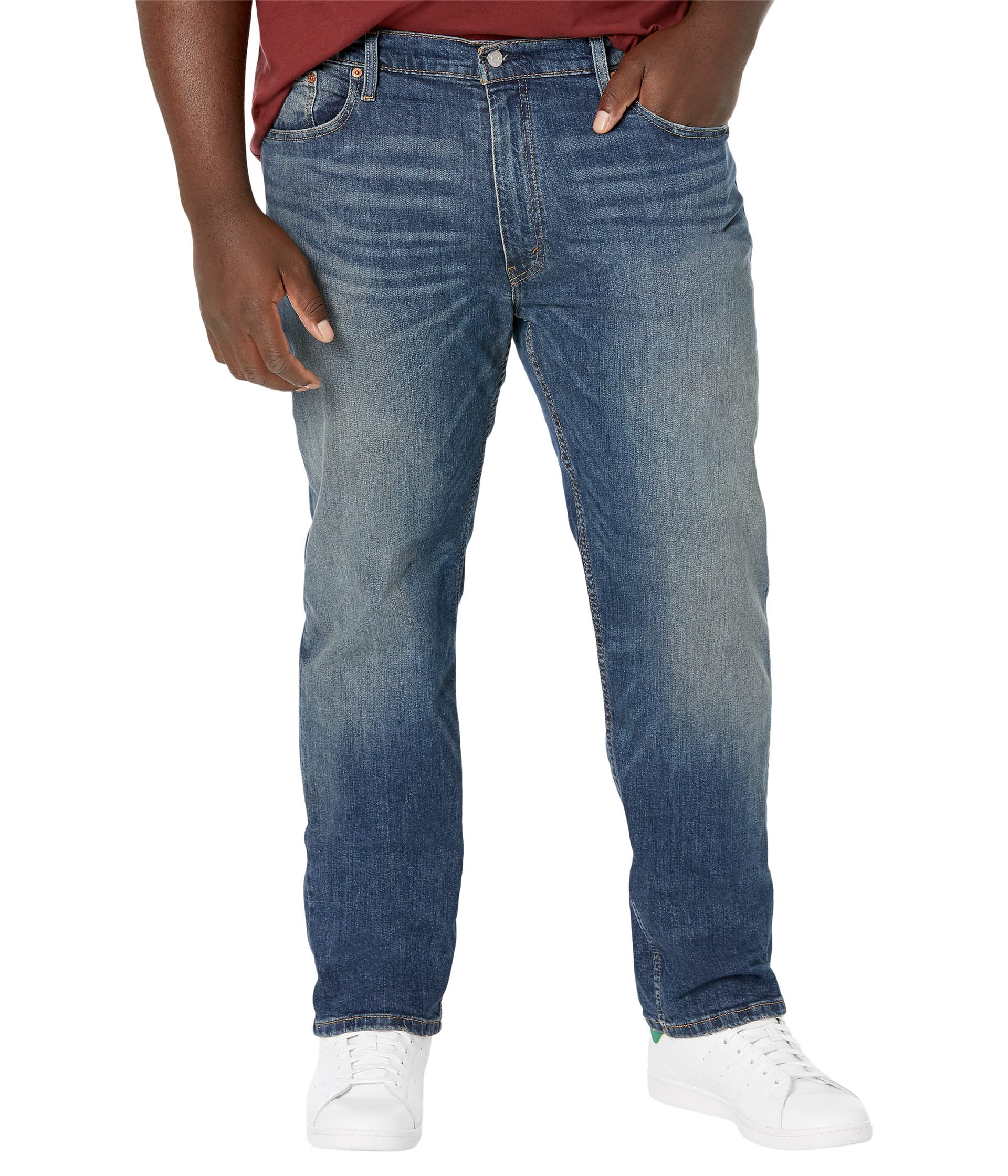 Levi's Men's 559 Relaxed Straight Jeans (Also Available in Big & Tall), Medium Stonewash, 40W x 32L