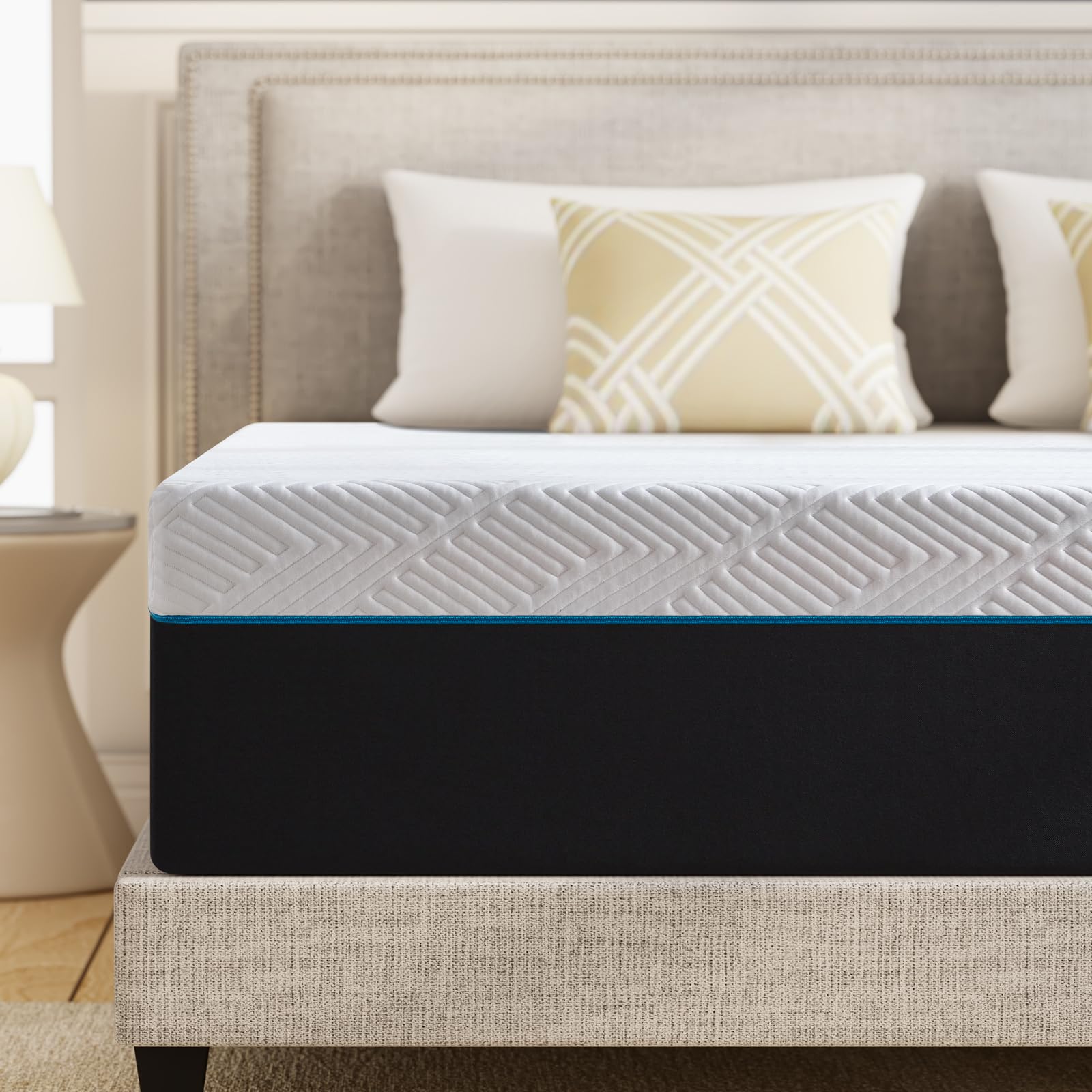 Twolike Twin Mattress,8-Inch Twin Size Foam Mattress in Box,Edges Support for Sleep Supportive,39" X 75" X 8"