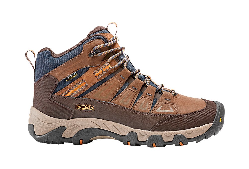 KEEN Men's Oakridge Mid Polar WP Hiking Boots (10)