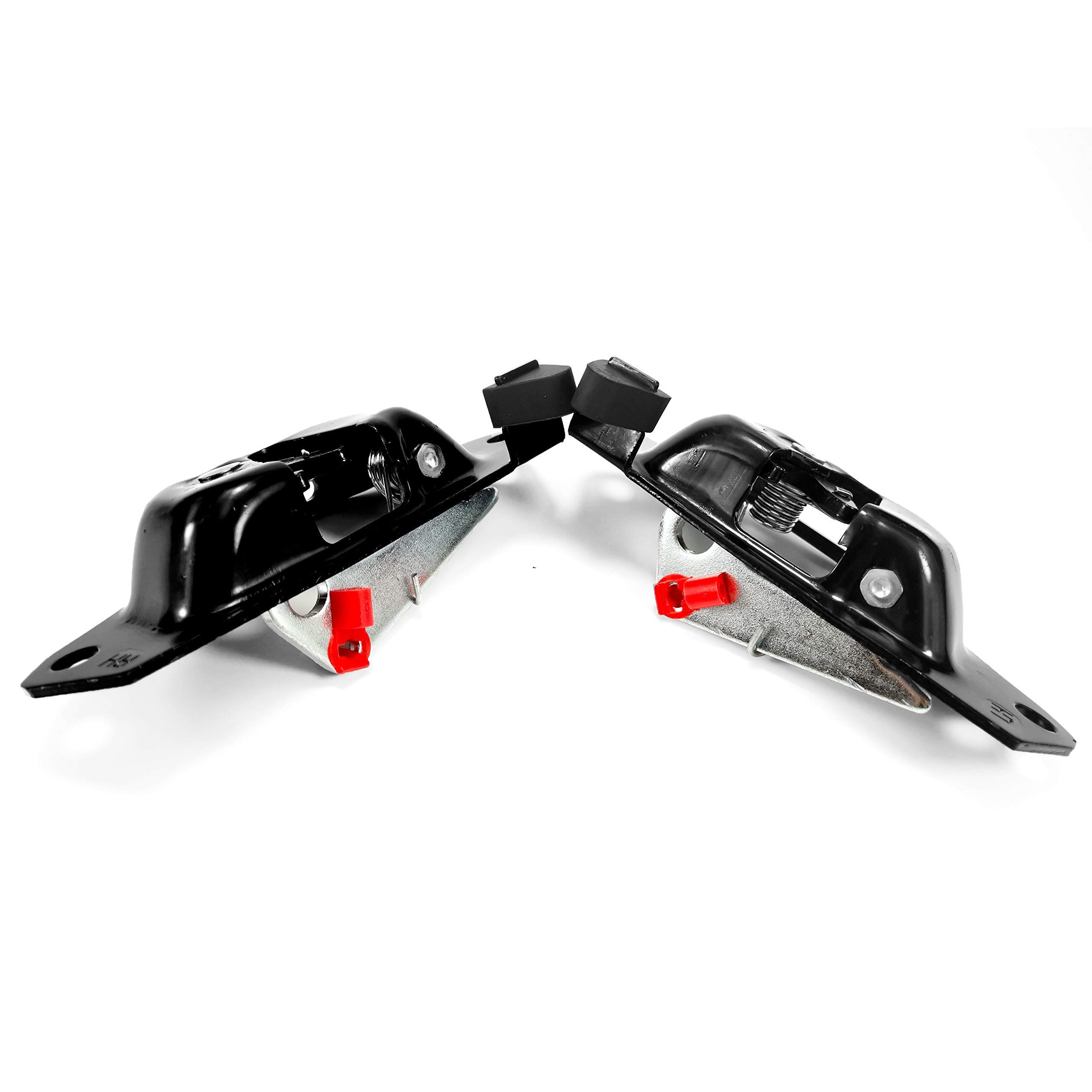 Left Right Tailgate Latch Lever for 1999-2007 Chevy/Chevrolet Silverado 1500 2500 3500 &HD series, Avalanche 1500 2500 3500 &GMC Sierra 1500 2500 3500 &Cadillac Escalade Ext, Replace 15921948 15921949