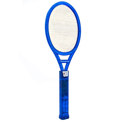 The Executioner Fly Killer Mosquito Swatter Racket Wasp Bug Zapper Indoor Outdoor (Blue)
