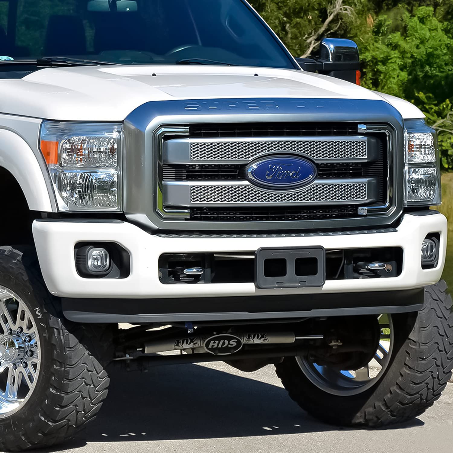 License Plate Bracket Front Bumper Tag Holder Mount Best for 2011-2016 Ford F-250 Super Duty Replaces BC3Z-17A385-AA