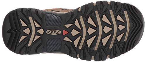 KEEN Women's Targhee Vent Low Height Breathable Hiking Shoes, Sandy/Cornstalk, 5