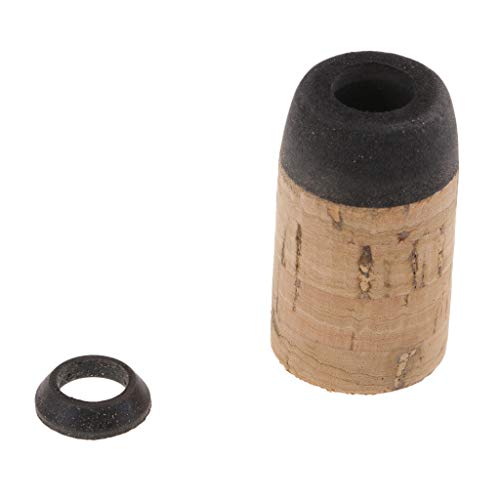 LoveinDIY 1Set DIY Cork Fishing Rod Handle Reel Seat Repair Composite Rod Grip
