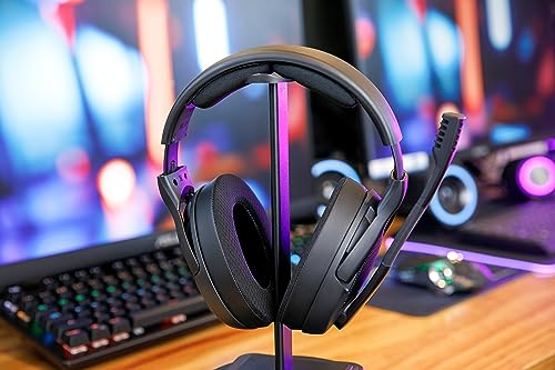 WC Freeze PC38X - Cooling Gel Earpads for Sennheiser PC38X / PC37X / HD599 / HD598/ HD560S / Game ONE & More, Made by Wicked Cushions - Elevate Comfort, Durability, & Sound | Black