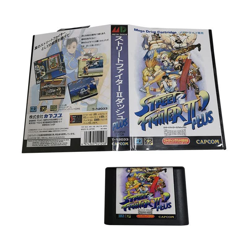 Street Tighter ii Champion edition-Games 16 Bit MD Game Card For PAL And NTSC Version