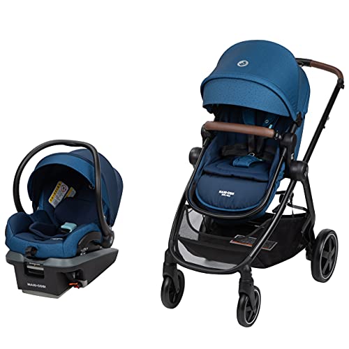 Maxi-Cosi Zelia™_Max 5-in-1 Modular Travel System, Tetra Blue