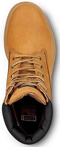 Timberland PRO 6IN Direct Attach Men's, Wheat, Soft Toe, MaxTRAX Slip Resistant, WP/Insulated Boot (9.0 M)