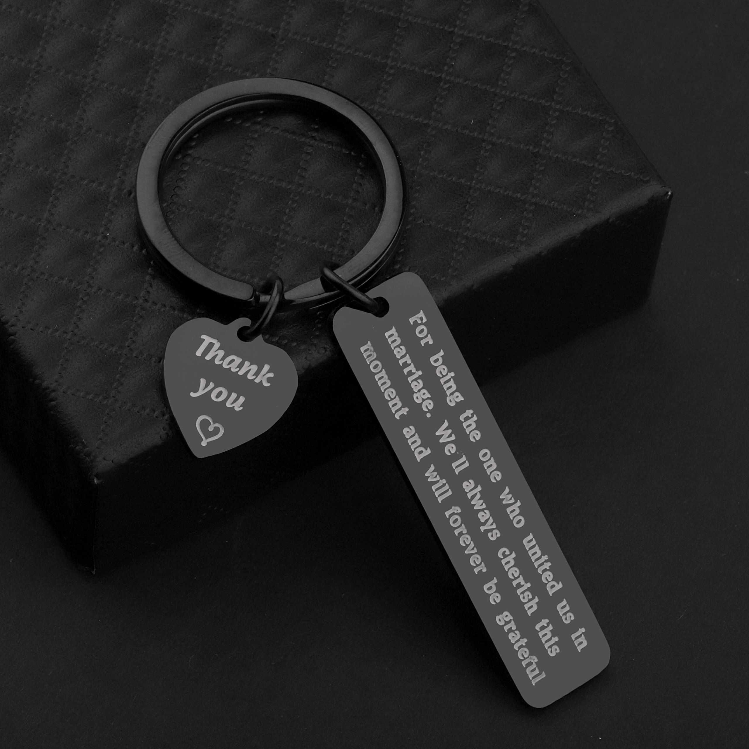 MAOFAED Wedding Officiant Gift Wedding Officiant Thank You Gift For Being The One Who United Us in Marrtage