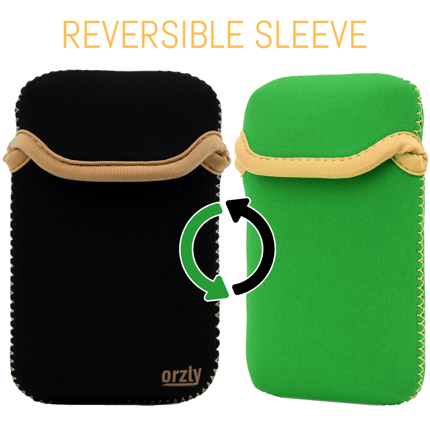 Orzly Protective case Designed for Nintendo Game and Watch (2021 Special Edition Model) - Colour matching for Legend of Zelda Reversible Sleeve Case