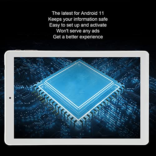 soobu 3GB RAM 64GB ROM Tablet 10 Inch Tablet Dual Card Dual Standby MultiLanguage Support 11 HD IPS Screen for Daily Life for School (US Plug)