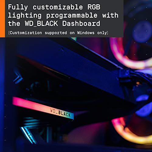 WD_BLACK 2TB AN1500 NVMe Internal Gaming Solid State Drive SSD Add-In-Card - Gen3 PCIe, Up to 6500 MB/s - WDS200T1X0L
