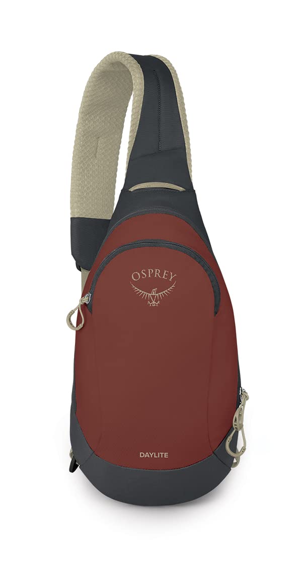 Osprey Daylite Shoulder Sling Pack, Acorn Red/Tunnel Vision Grey