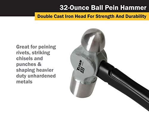 Titan - 32 Oz. Ball Pein Hammer (63024)