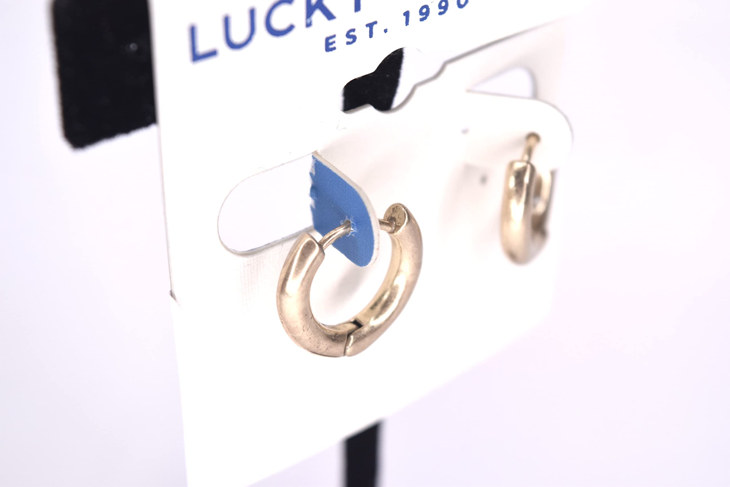 Lucky Brand Extra Small Mini Hoop Earrings 5/8"