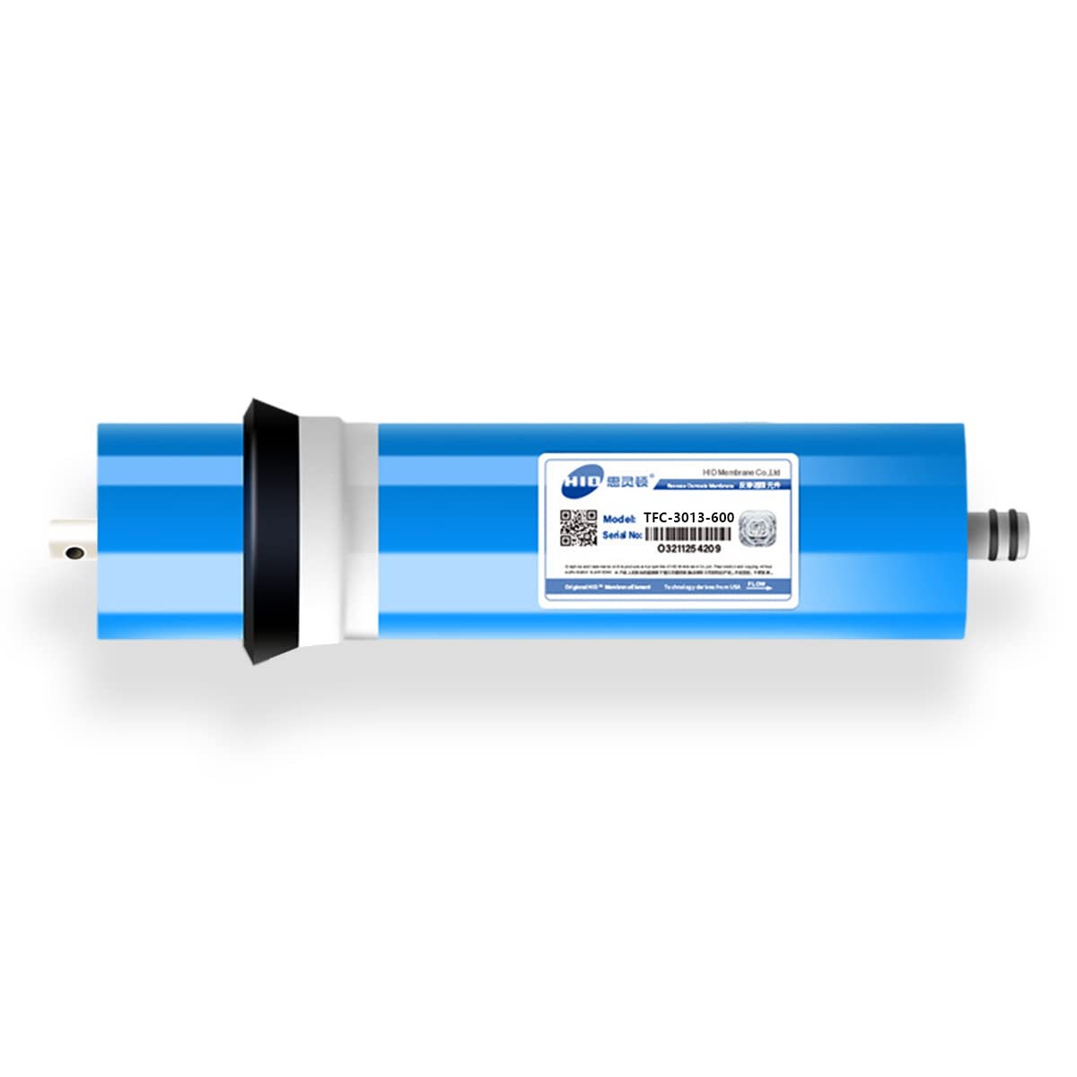 SWALLE 0.0001 Micron RO Membrane, 3013-600 GPD Universal Water Purifier Cartridge Removes 99% of Contaminants in Water ,Fits Under Sink Reverse Osmosis Drinking Water Purifier System (600 GPD)