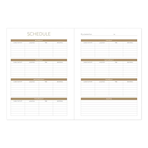 Legacy Pretty Petals Blue 8.5 x 7.25 Paper Seedlings 17 Month 2023-2024 Faith Planner