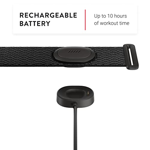 Peloton Heart Rate Band | Arm Band with Rechargeable Battery, Sweatproof Design, and Bluetooth® Compatibility - Small