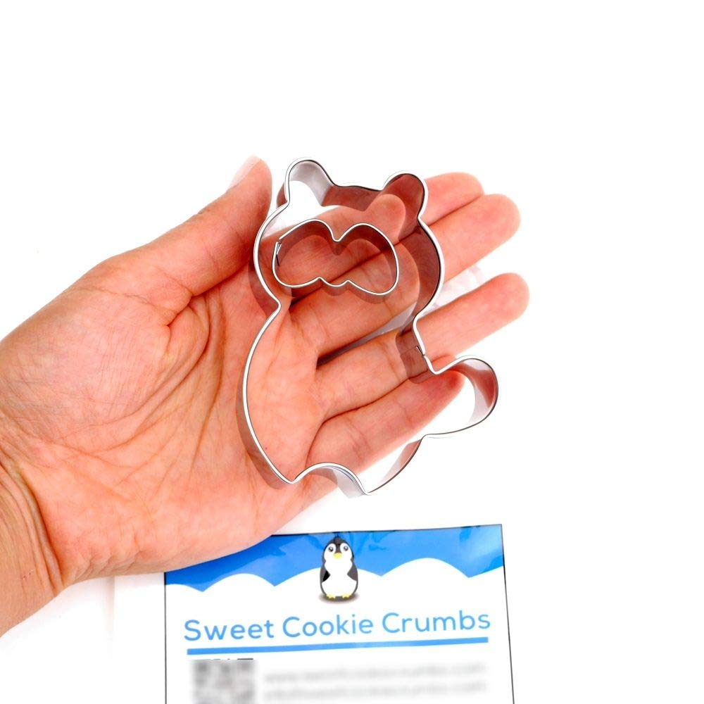 Sweet Cookie Crumbs Raccoon Cookie Cutter- Stainless Steel