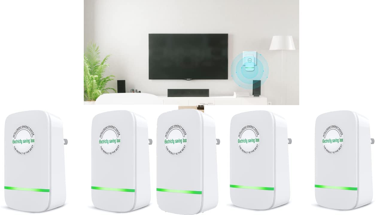 Pro Power Saver Electricity Saving Box Intellegent Pro Power Save Energy Saver Device for Household Office Shop Appliance (5PC)