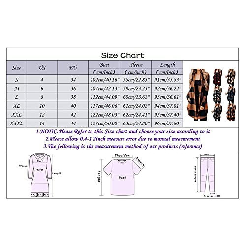 Oversized Women's Plaid Basic Shirts Tunic ,Women's Fall Long Sleeve V Neck T Shirts Casual Loose Fit Tunic Tops