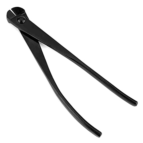 Yosoo Branch Cutter, 8.27Inch Professional Grade Manganese Steel Bonsai Cutter Multi-functional Alloy Wire Cutters Black