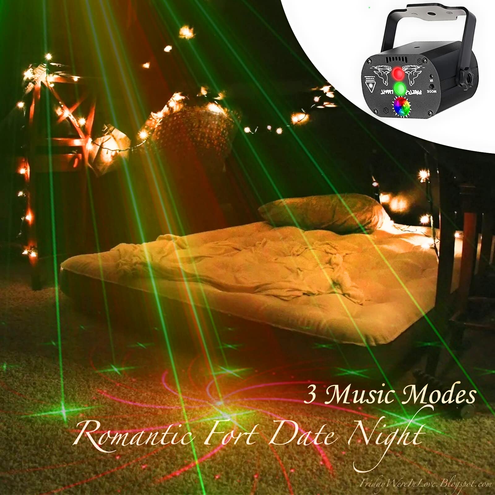 Party Lights, Strobe Lights/RGB DJ Laser Light, Portable Sound Activated Disco Light with Remote Controller for Halloween,Christmas,Indoor&Outdoor Parties