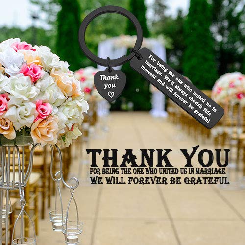 MAOFAED Wedding Officiant Gift Wedding Officiant Thank You Gift For Being The One Who United Us in Marrtage