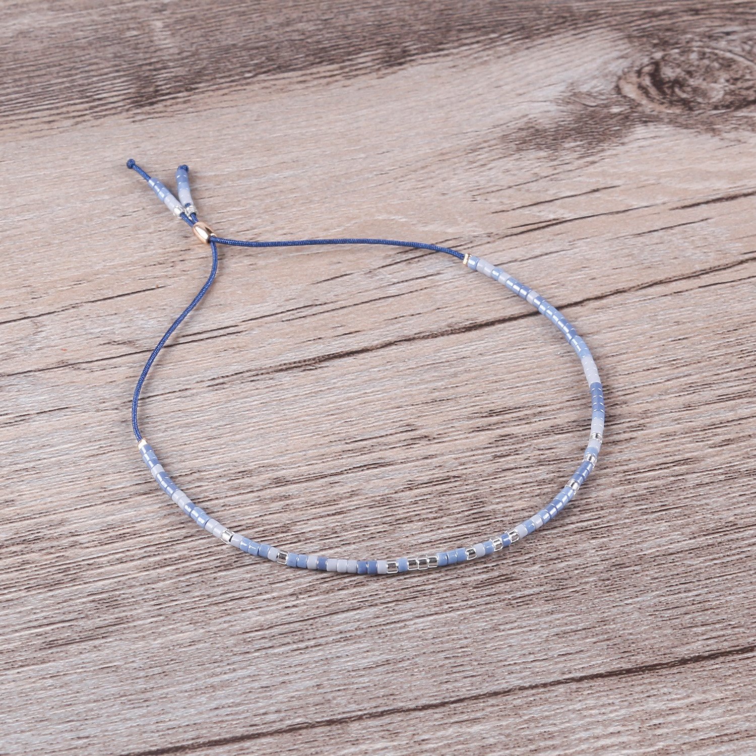 KELITCH Miyuki Mix Beads Bracelets for Women Friendship Bracelets Handmade Wrap Bracelets Bangle