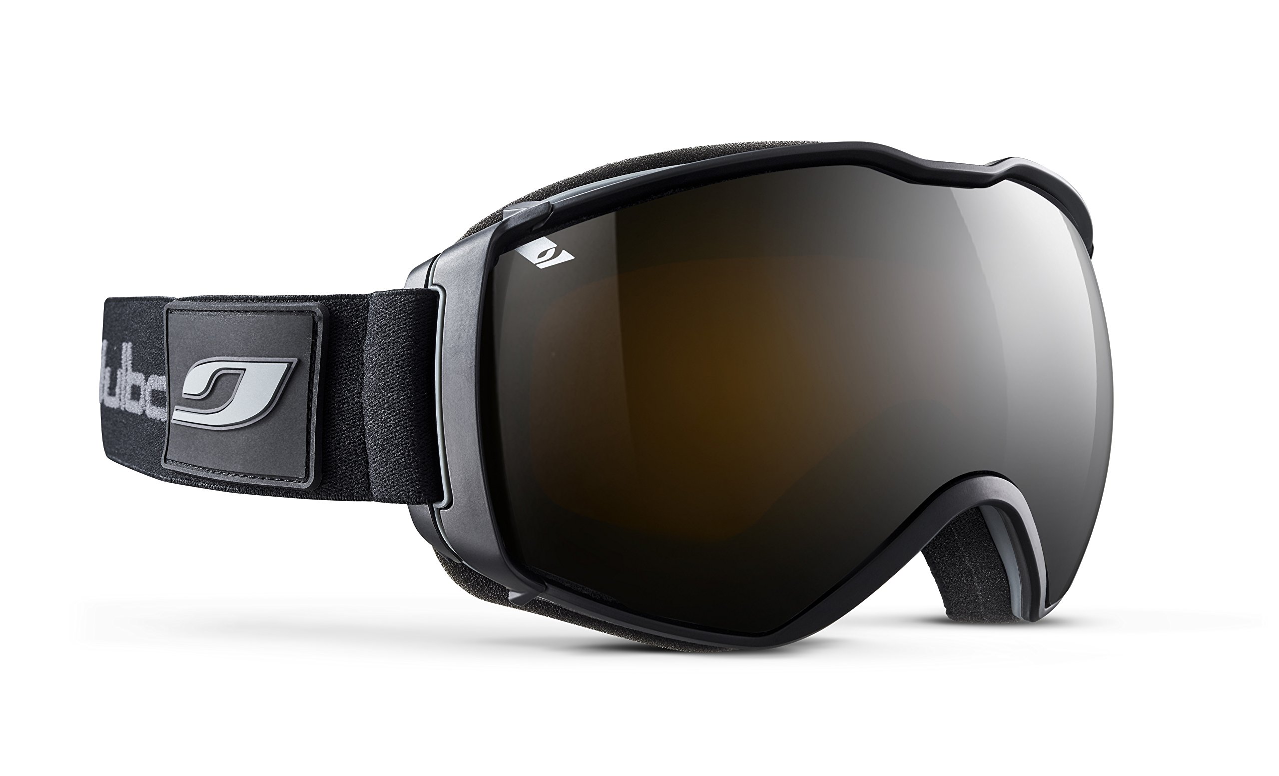 Julbo Airflux Snow Goggles, Black Frame - Spectron 4 Orange Lens w/Silver Mirror
