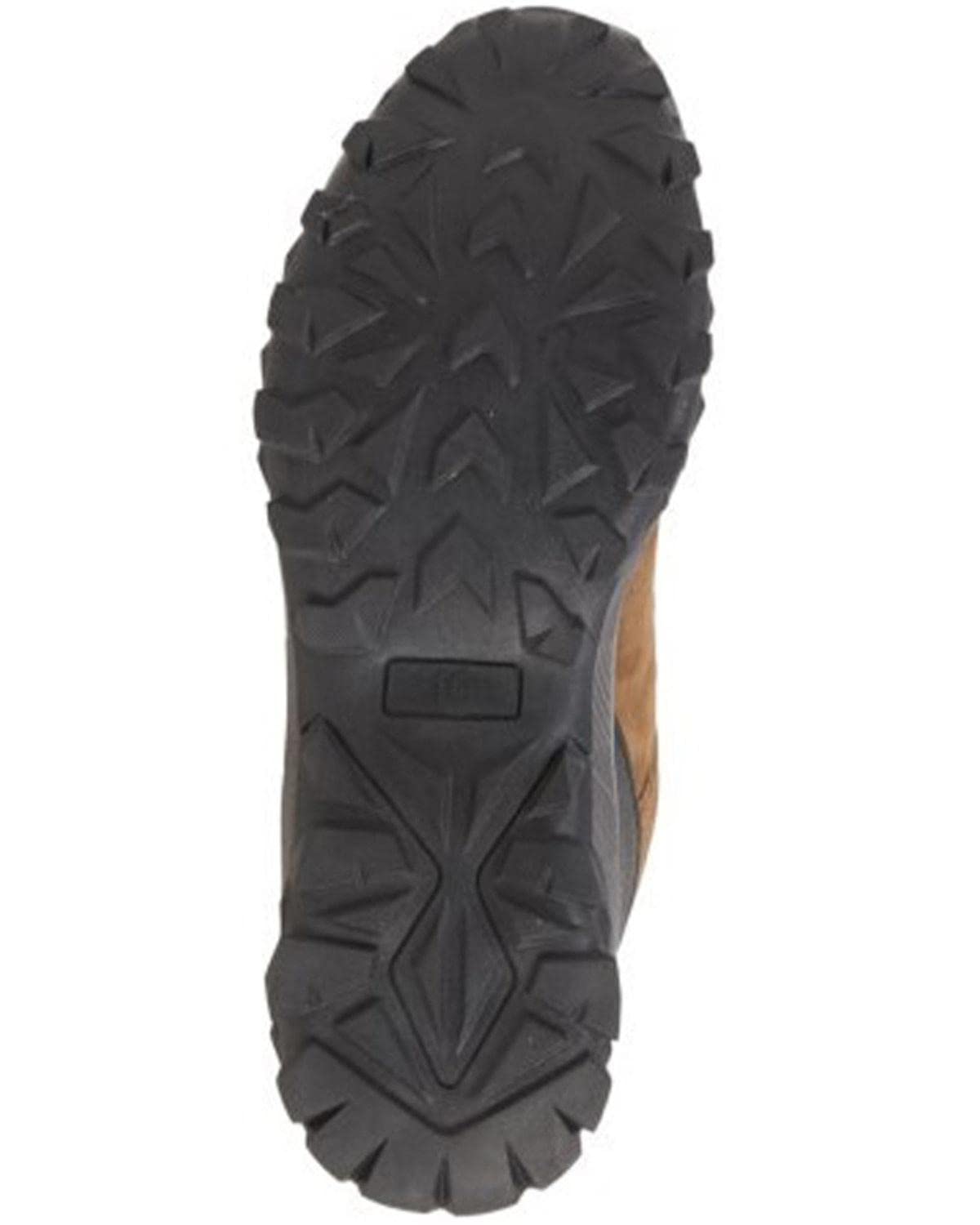 Pacific Mountain Men's Boulder Hiking Shoe, Brown/Orange, 10.5
