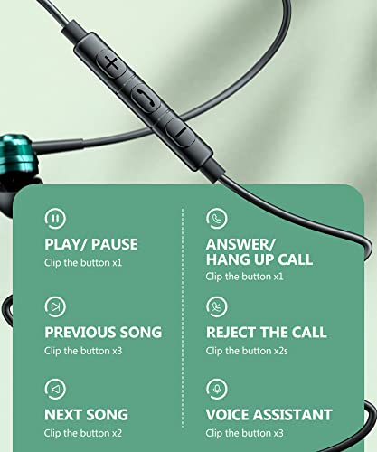 USB C Headphones, Wired Earbuds for iPhone 15 Plus, Samsung S23 Ultra S22 DAC Digital Earphones Stereo Audio in-Ear Headphones with Microphone for iPad 10th Samsung S21 A53 S20 Google Pixel 7 Pro