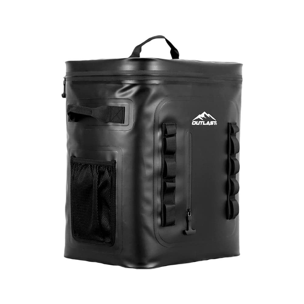 Outlast 30qt Soft Backpack Cooler Bag Waterproof for Ice, Lunch, Beach, Drink, Beverage, Travel, Camping, Picnic, Car, Hiking