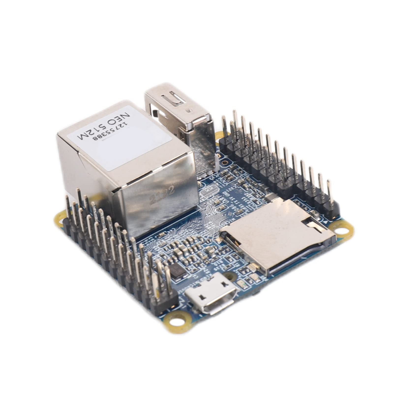 Spacesea NanoPi NEO Open Source Allwinner H3 Development Board Super for Pie Quad-Core Cortex-A7 DDR3 512MB Run Ubuntu Core, blue (369653)