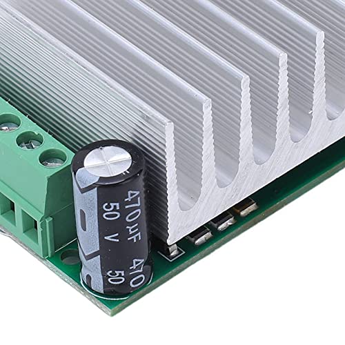 Stepping Driver Board, Heat Dissipation Stepper Motor Driver Automatic Half Flow Adjustable Current for Stepper Motor
