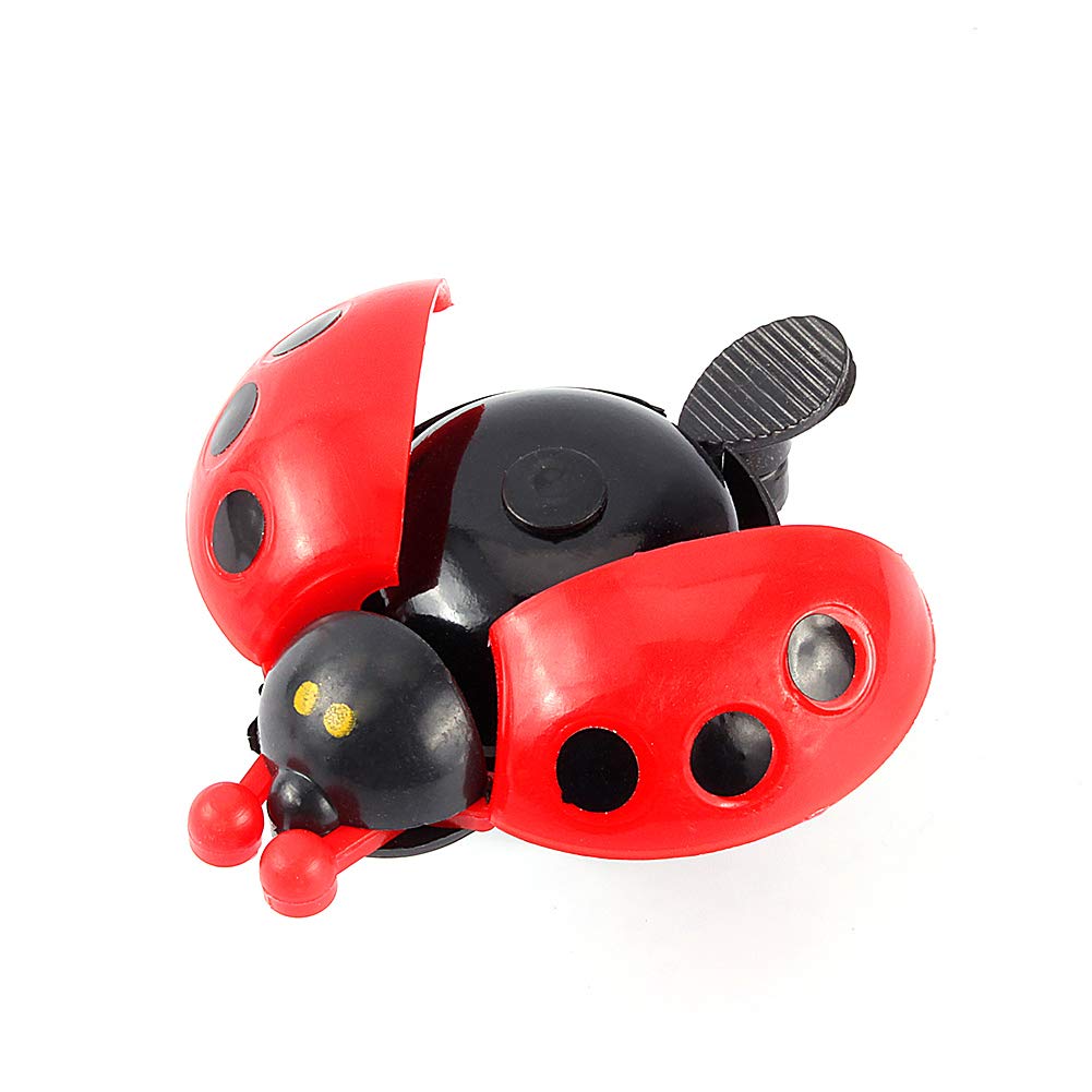 Ladybug Bike Bell, Clear Loud Sound Bell Ring Warning Bell for Children Toddler Outdoor Fun