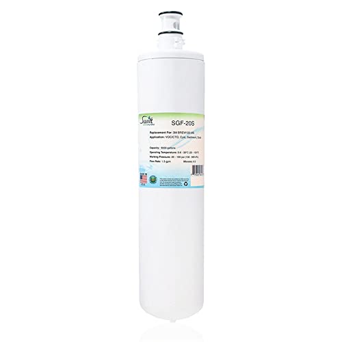 Swift Green Filters SGF-20S Compatible for BREW120-MS,HF20-S,5615103 Commercial Water Filter (2 Pack),Made in USA