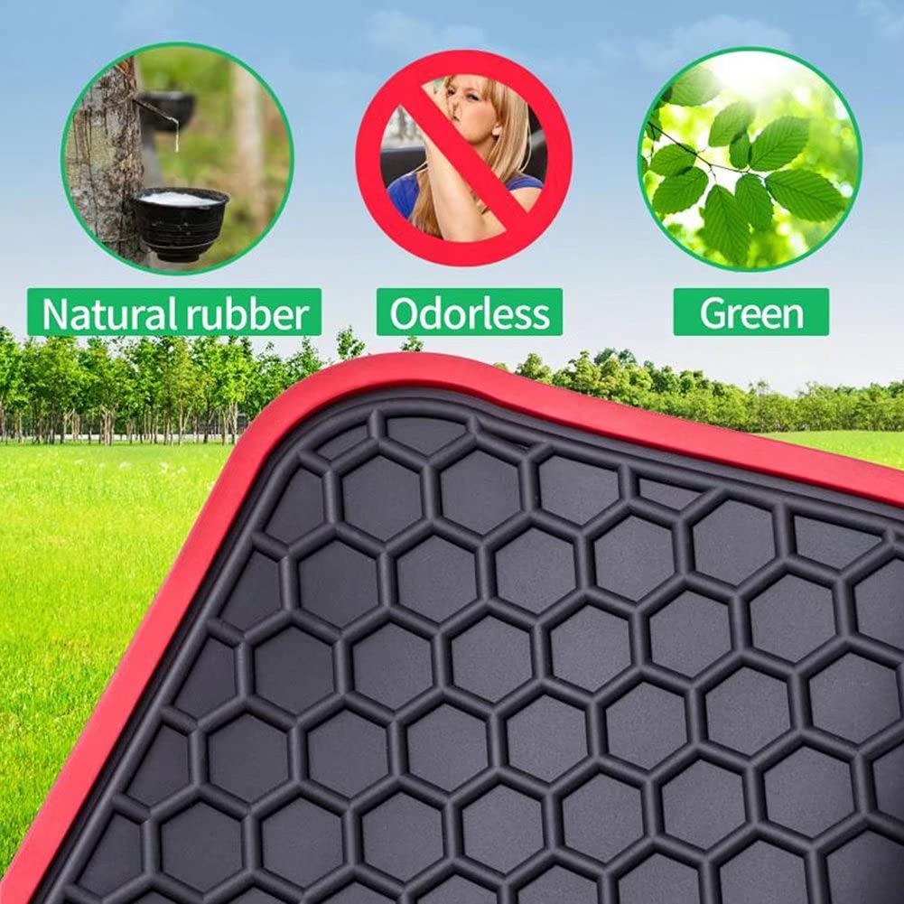 Matericuo Golf Cart Floor Liner Mat Full Coverage Custom Fit for EZGO TXT (1994-2024),Express S4 (2012-2020),Cushman Workhorse,EX1 (2020),Valor,Navitas,some Star Carts Grey