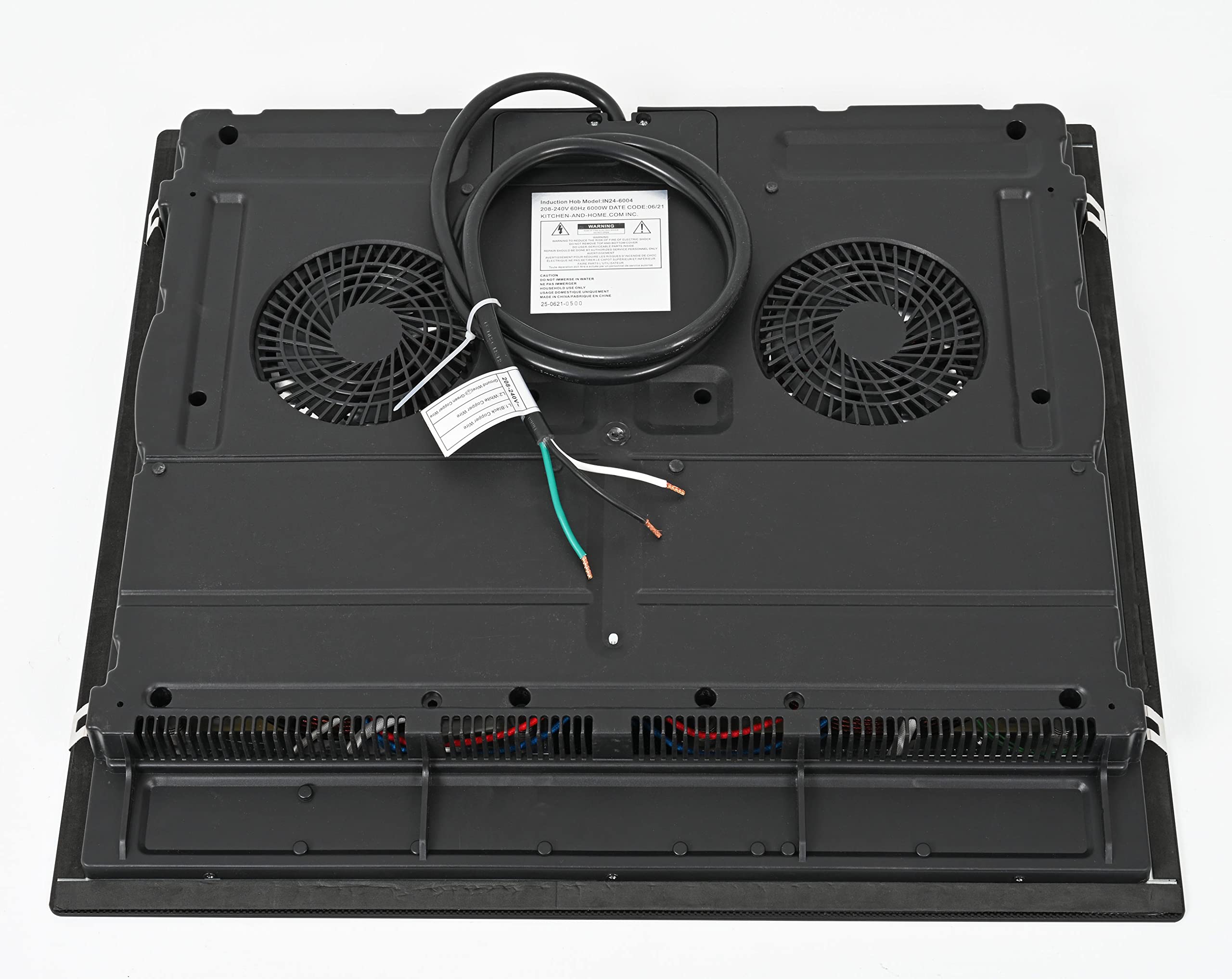 K&H 4 Burner 24 Inch Built-in Induction Electric Stove Top Ceramic Cooktop Touch Control 240V 6000W IN24-6004