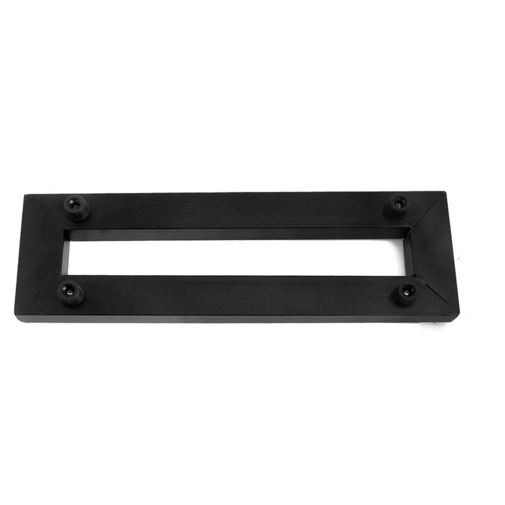 LUVAY Guitar Pedal Board - Small (15.7" x 5"), Aluminum Alloy 1.5LB Pedalboard