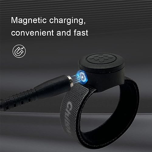 LSENG Walkie Talkie Bluetooth Headset Earpiece with 2 Pin Wireless Dongle and PTT Button Compatible with BaoFeng Kenwood Btech Two Way Radios