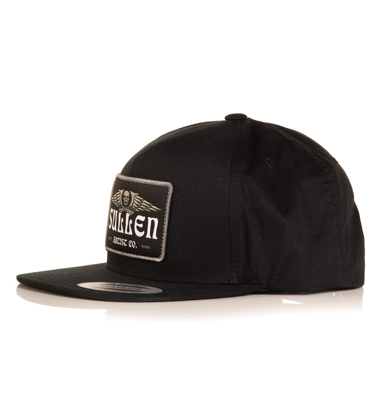 Sullen Crypt Snapback Tattoo Lifestyle Hat Black