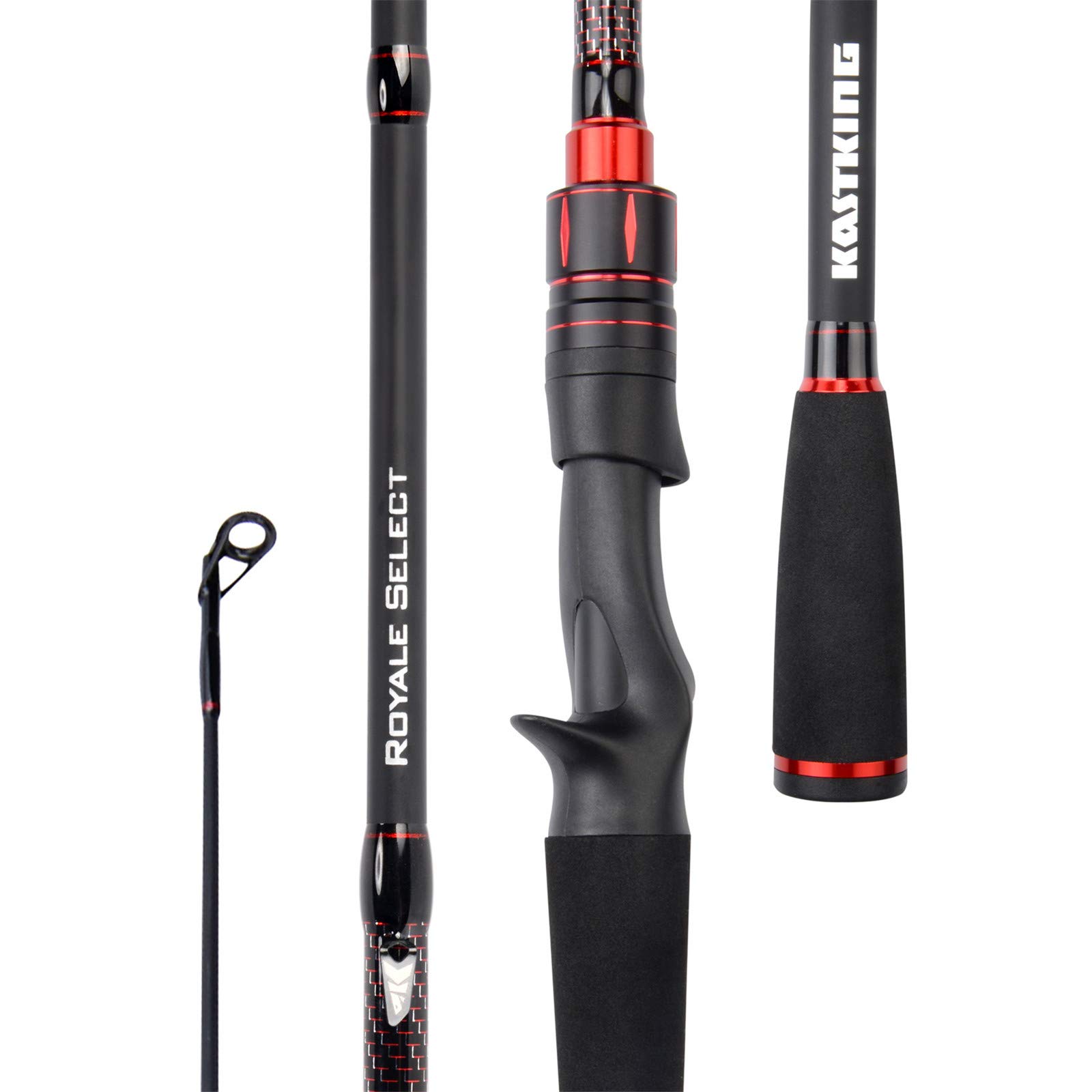 KastKing Royale Select Fishing Rods, Casting 7ft -Medium Heavy Power-Fast-1pc, Line WT:10-20lb